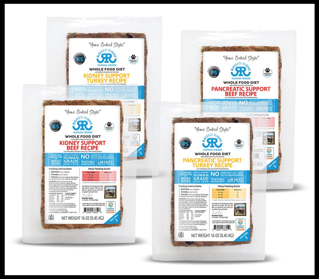 Select Product Line - Raised Right - Human-Grade Pet Food